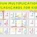 Multiplication Flash Cards for Kids, Printable Multiplication ...
