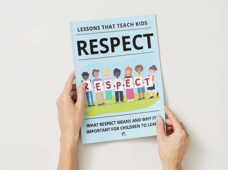 Respect Flashcards Daily Lessons Kids Kindness Manners & Positive ...