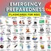 Emergency Preparedness Flashcards for Kids, First Aid, Homeschool ...