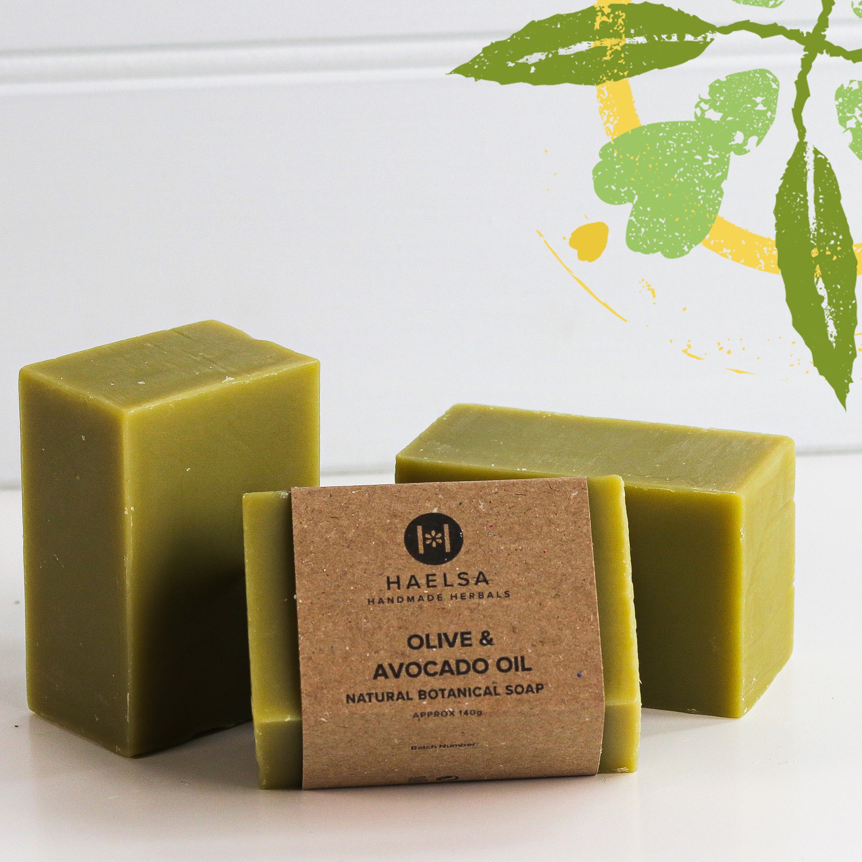 Olive And Avocado Oil Handmade Soap Etsy