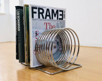 Magazine Rack Silver - Etsy