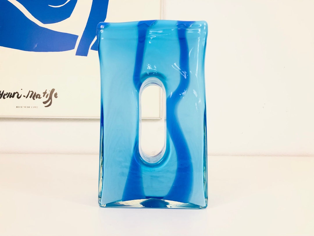 Donut Vaas - Vintage - Glas - Pop Art Stijl - Etsy