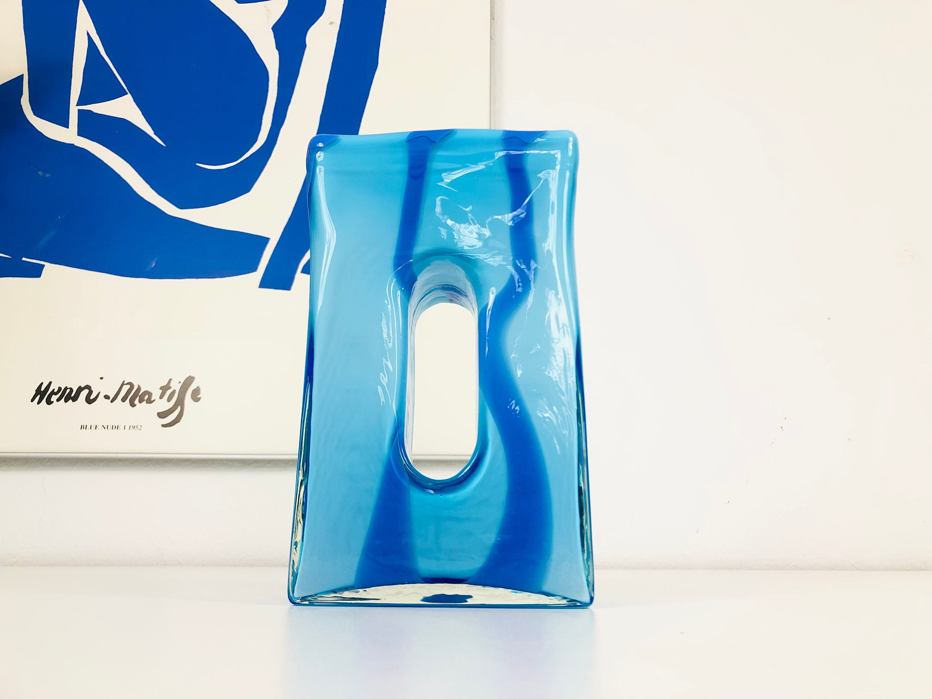 Donut Vaas Vintage Glas Pop Art Stijl - Etsy