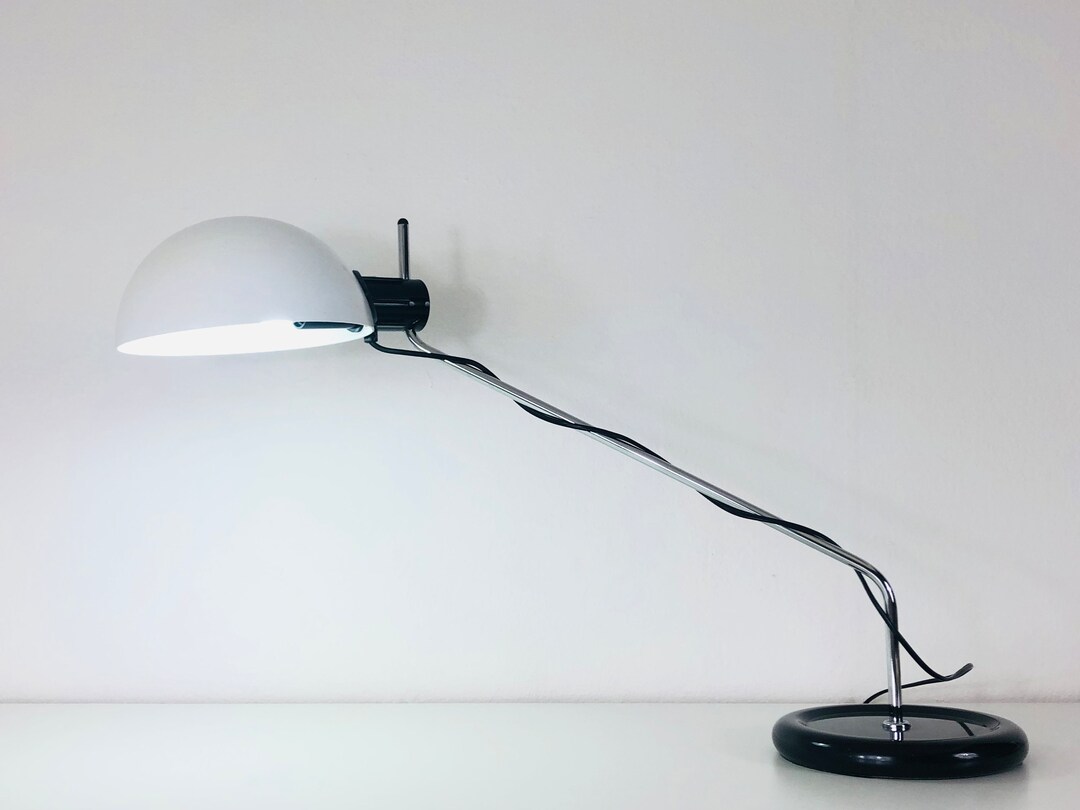 Iguzzini "libellula" by Emilio Fabio Simioni - 1970s Bureaulamp - Etsy