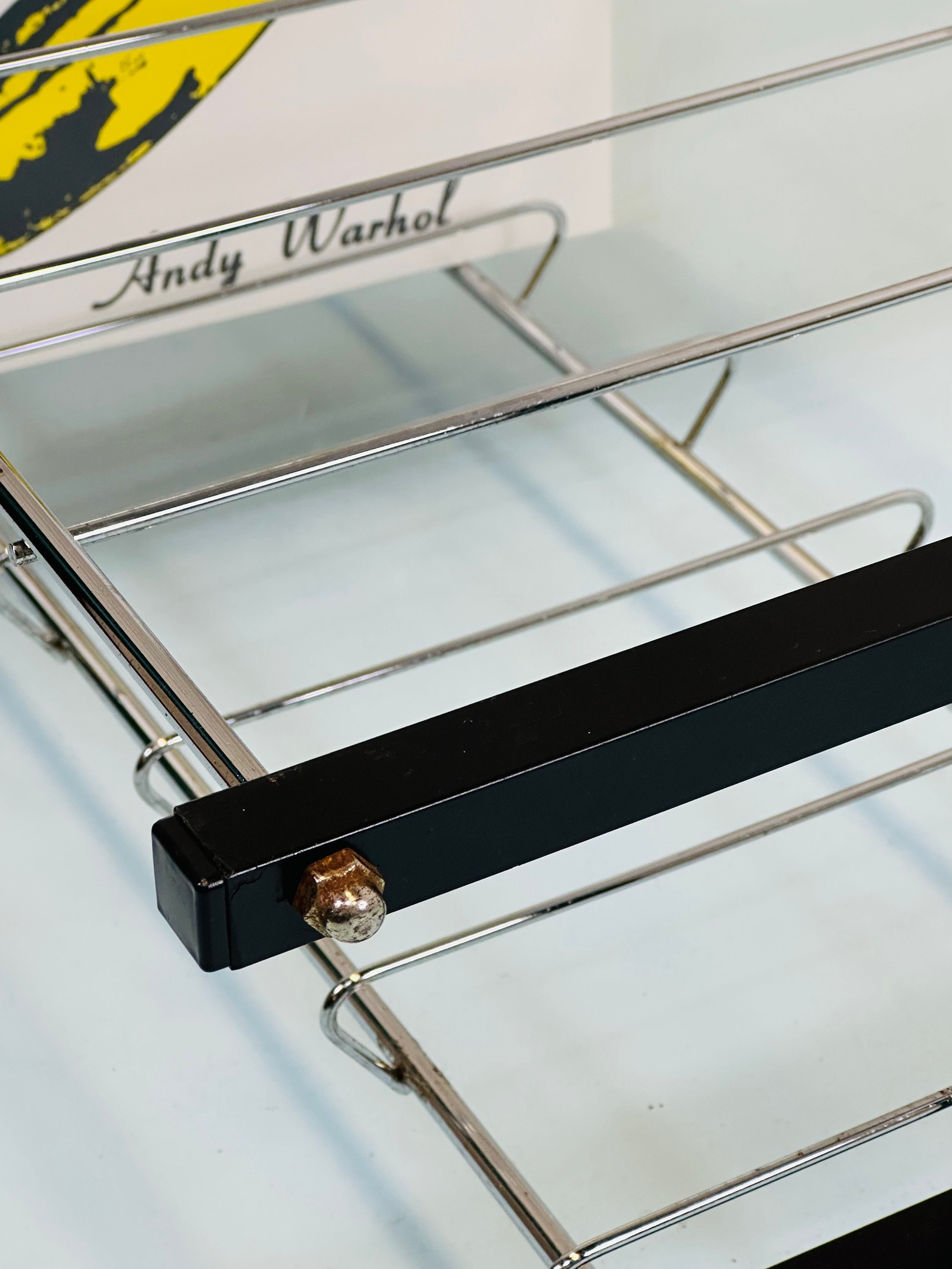 LP / Vinyl Trolley Rack Vintage Opslag tot Circa 100 - Etsy