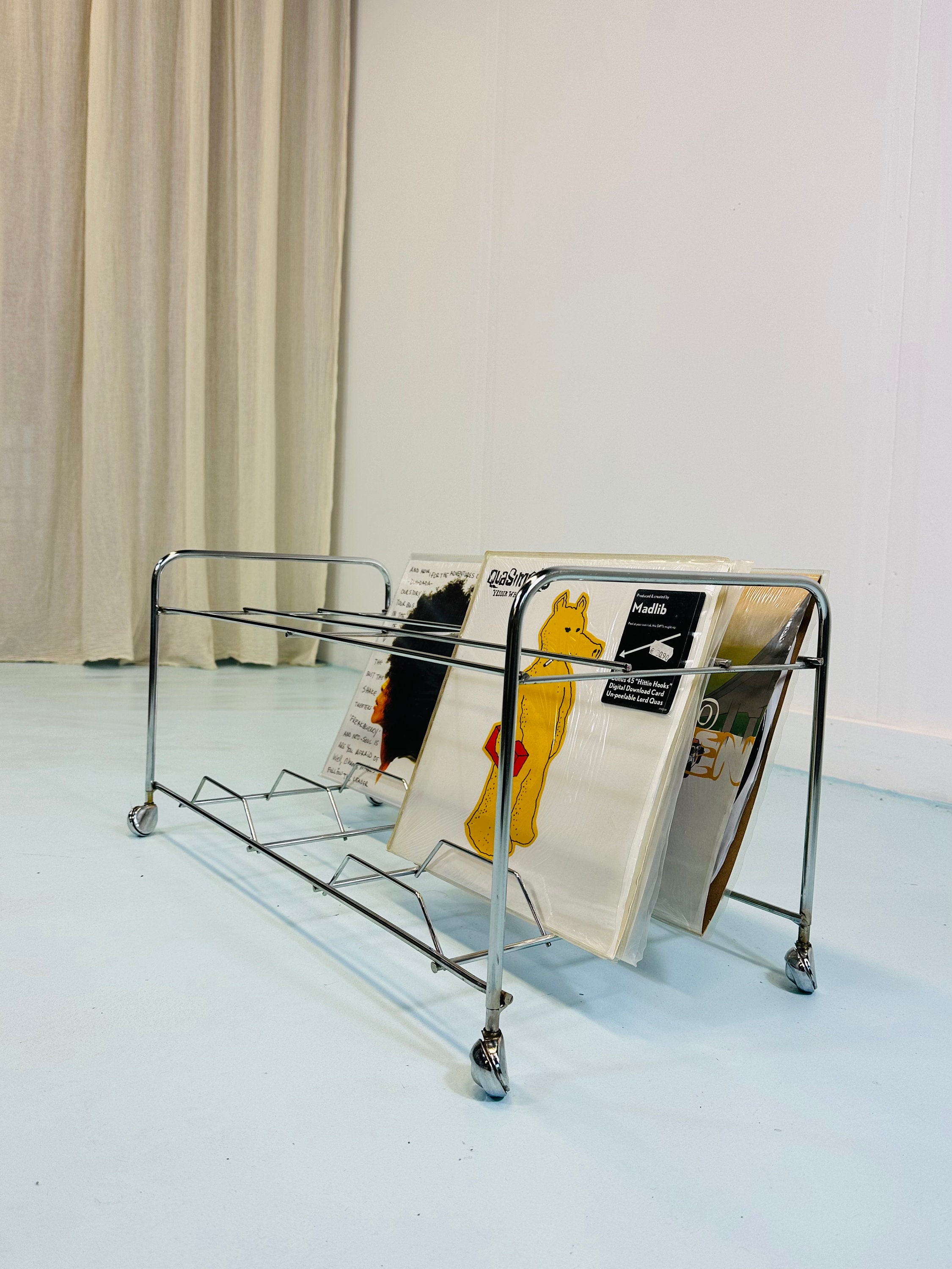 LP / Vinyl Trolley Rack Vintage Opslag tot Circa 108 - Etsy
