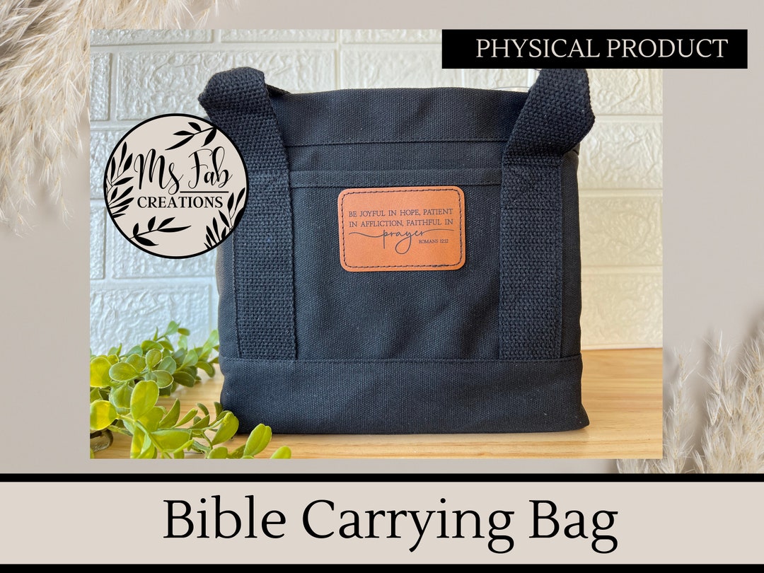 Bible Bagcanvas Satchel Tote Multi - Etsy