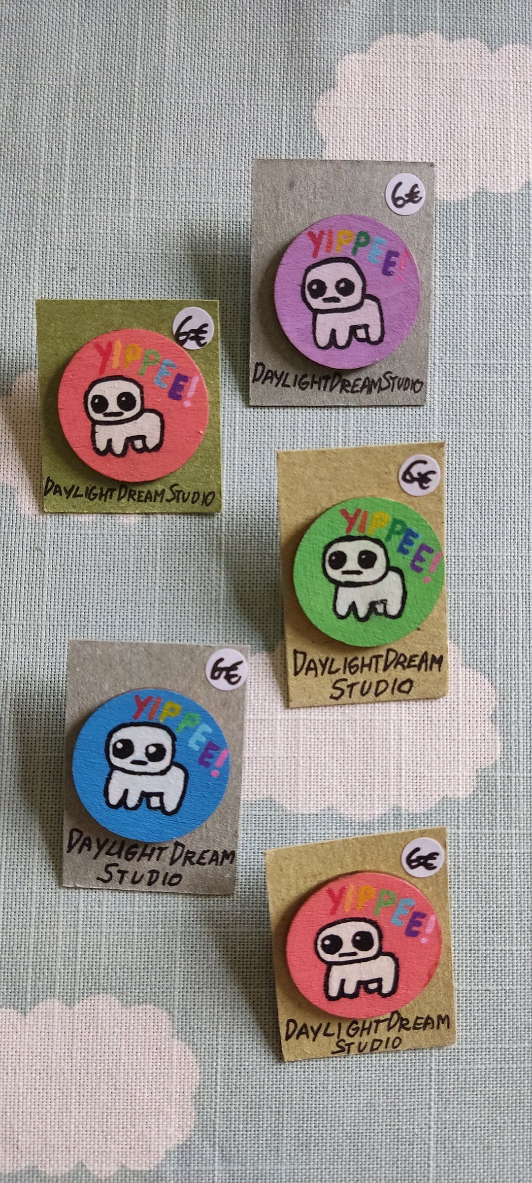 Autism TBH Creature Yippee Mental Health Autistic Wooden Pin - Etsy