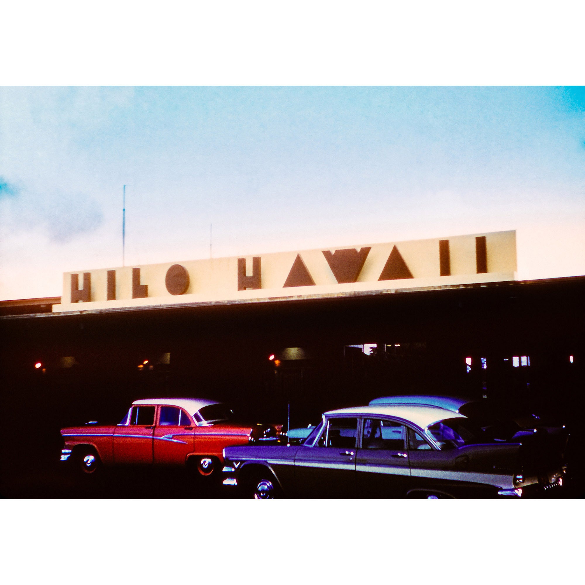 Hawaii Hilo 1950's Vintage Photography Print Poster - Etsy