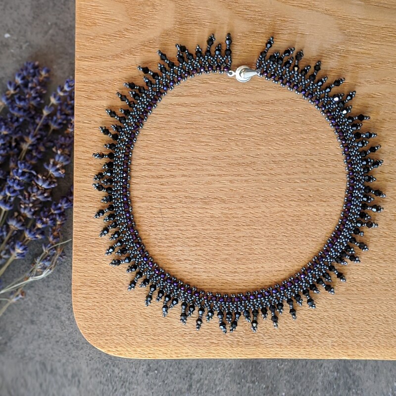 Netted Necklace - Etsy