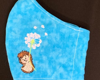 Hedgehog Face Mask - Etsy