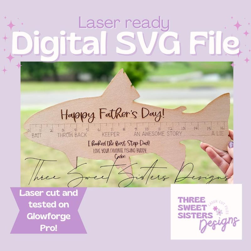 Fish Ruler Svg - Etsy