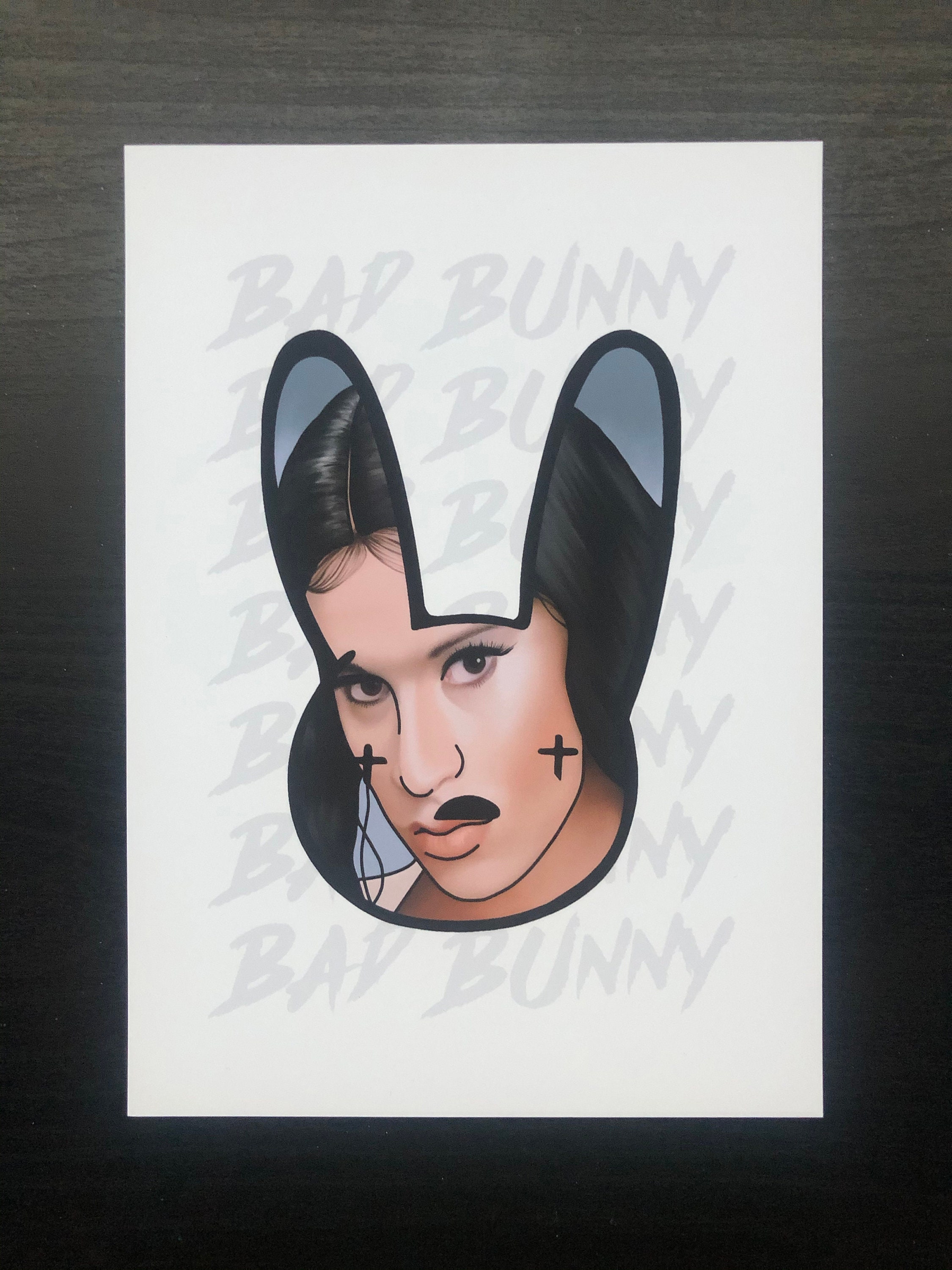 Bad Bunny Art Prints / Album Art Poster Print / Pictures, Artwork ...