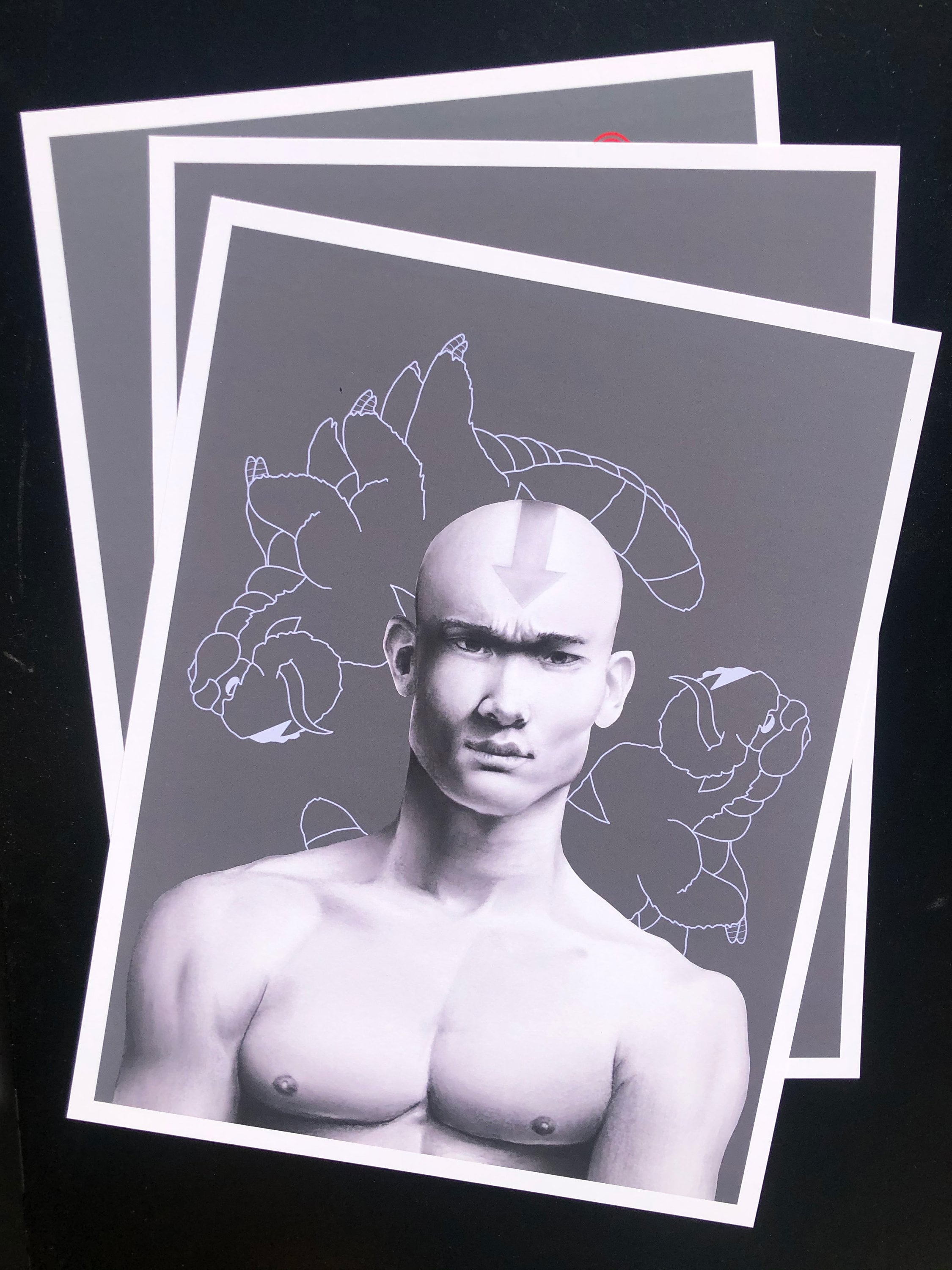 Avatar the Last Airbender Art Print ATLA Fan Art Realistic - Etsy