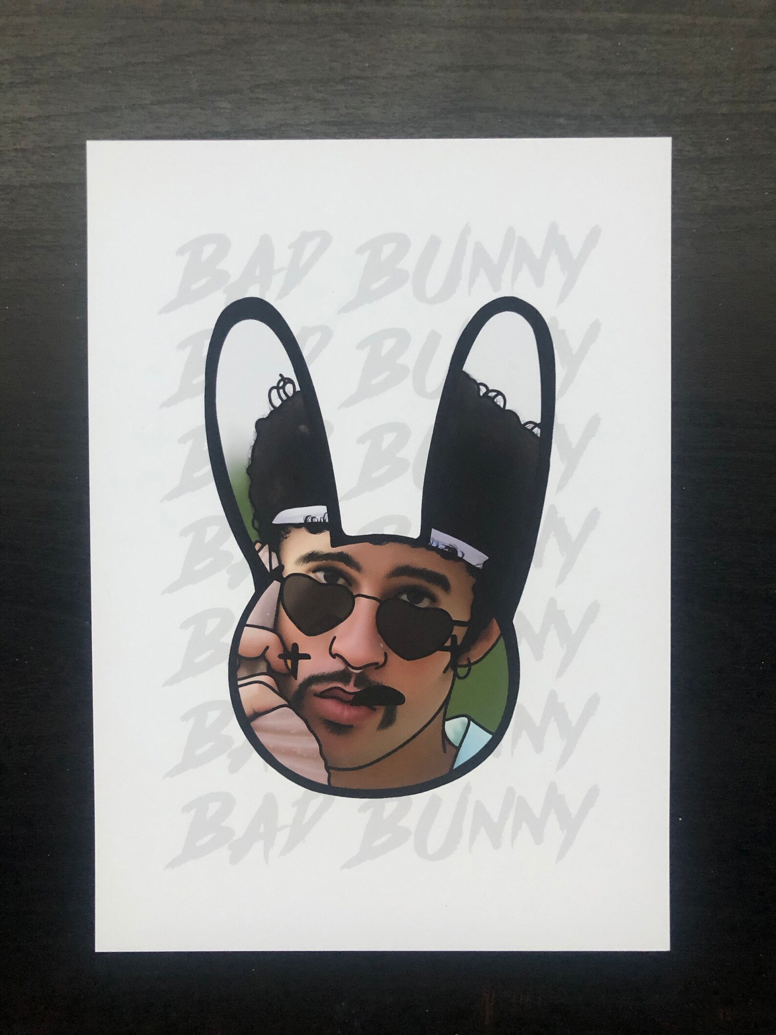 Bad Bunny Art Prints / Album Art Poster Print / Pictures, Artwork ...