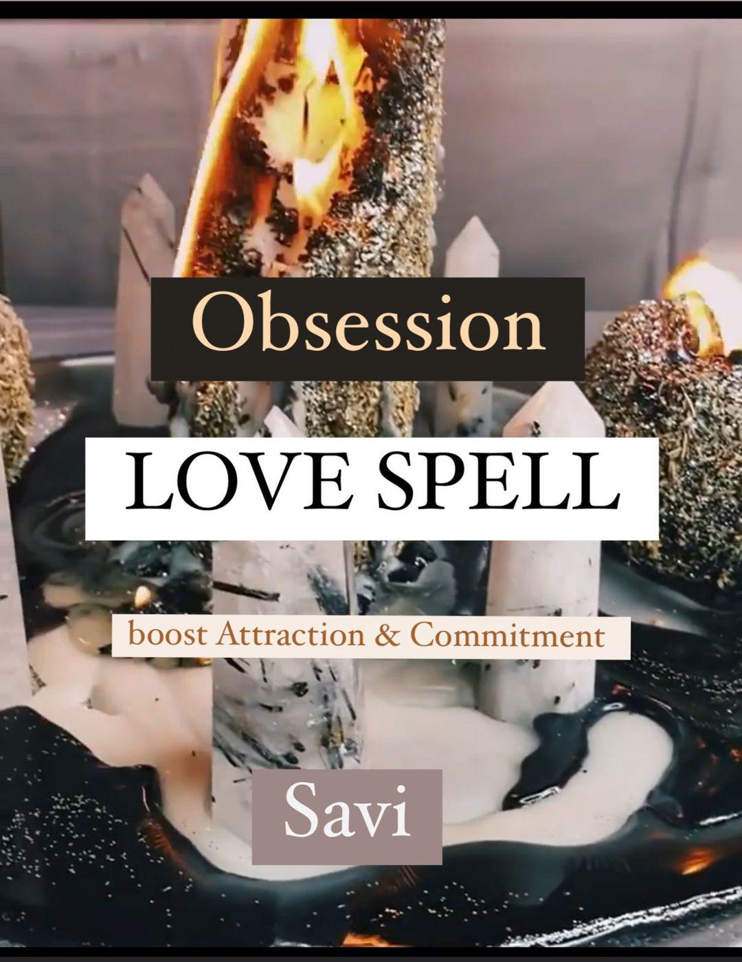 OBSESSION Love Spell - Deepen Passion, Boost Attraction & Commitment - Love and Obsession Spell ...