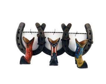 Cowboy Boots Hooks - Etsy