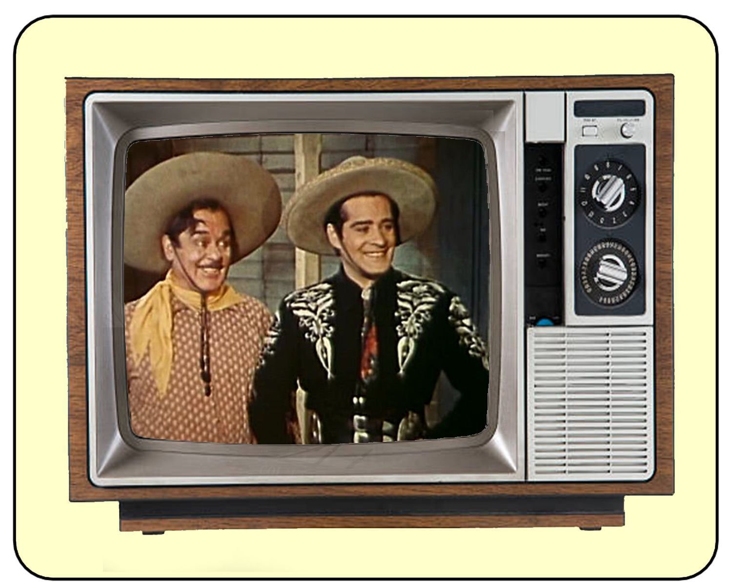 Cisco Kid and Poncho Mouse Pad Photo Mousepads Retro Vintage - Etsy
