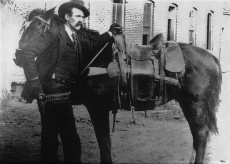 The Real Wyatt Earp Of Tombstone 8 X 10 Photo Etsy