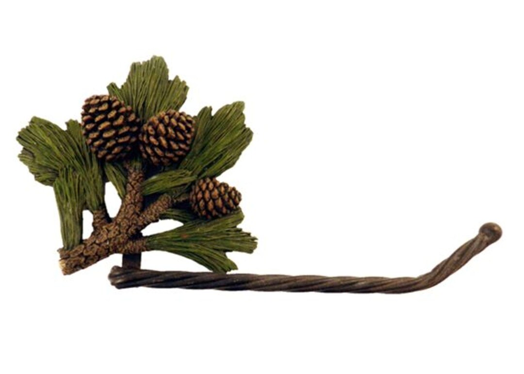 Pine Cone Toilet Paper Holder Old West Wilderness Holiday Birthday ...