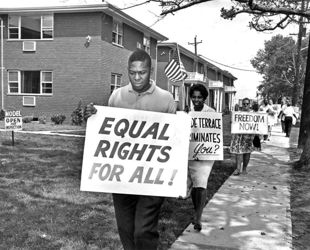 Histoical Photo Art African American 8 X 10 Photo Civil Rights Equal ...
