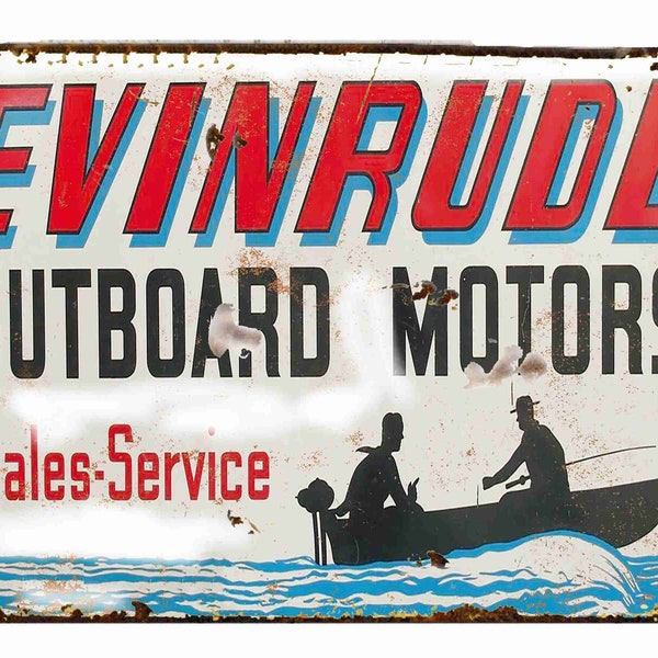 Evinrude Sign - Etsy