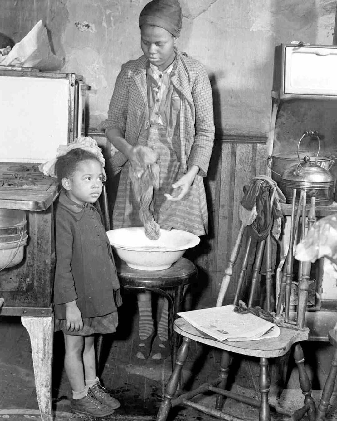Histoical Photo Art African American LADY DOING LAUNDRY 1917 8 X10 ...