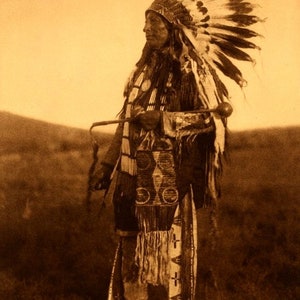 Set of 7 - Famous Indian Chiefs 8 X 10 Photos Native American Indians ...