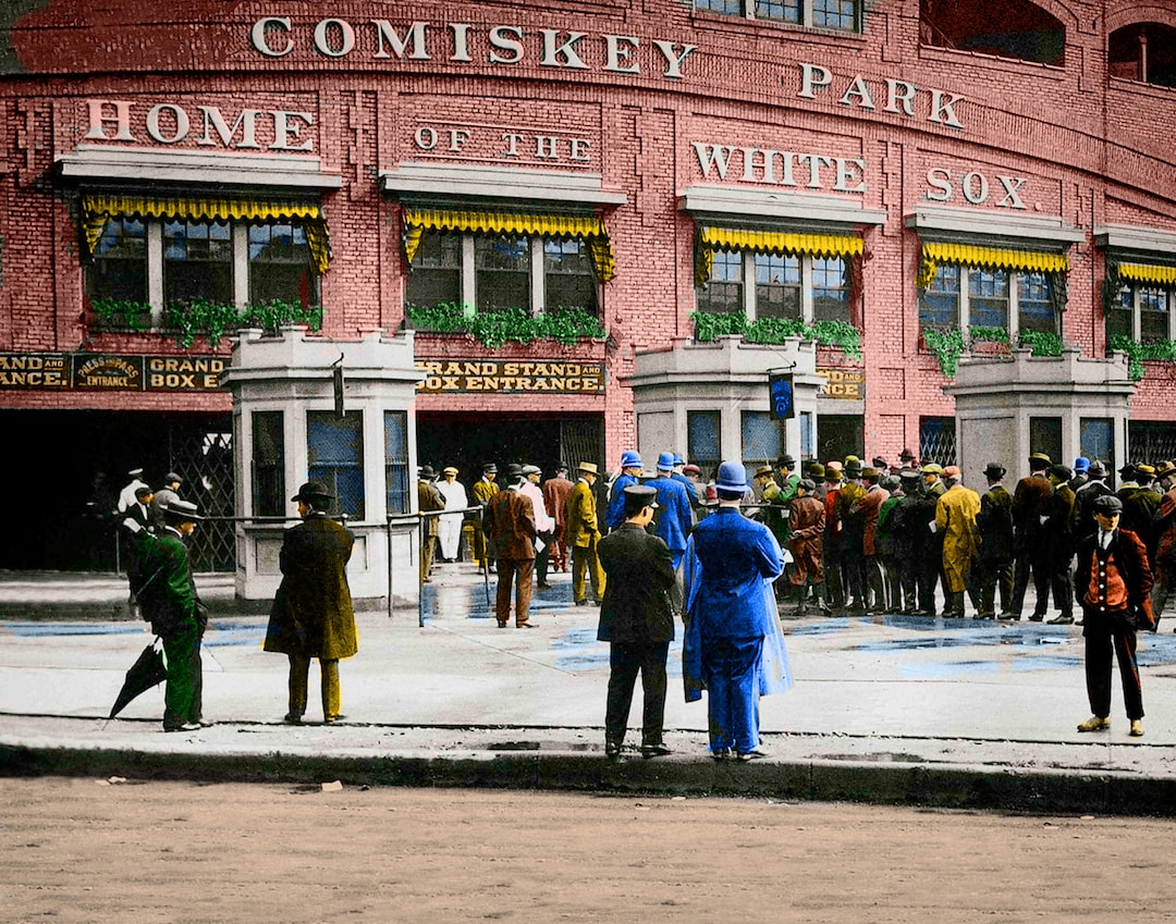 8 X 10 Photo Comiskey Park Chicago 1911 White Sox - Etsy