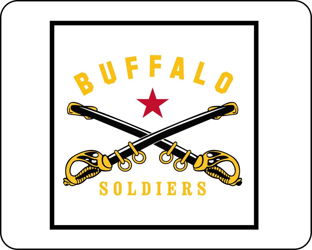 African American Buffalo Soldiers Photo Mouse Pad Photo Mousepads 9th ...