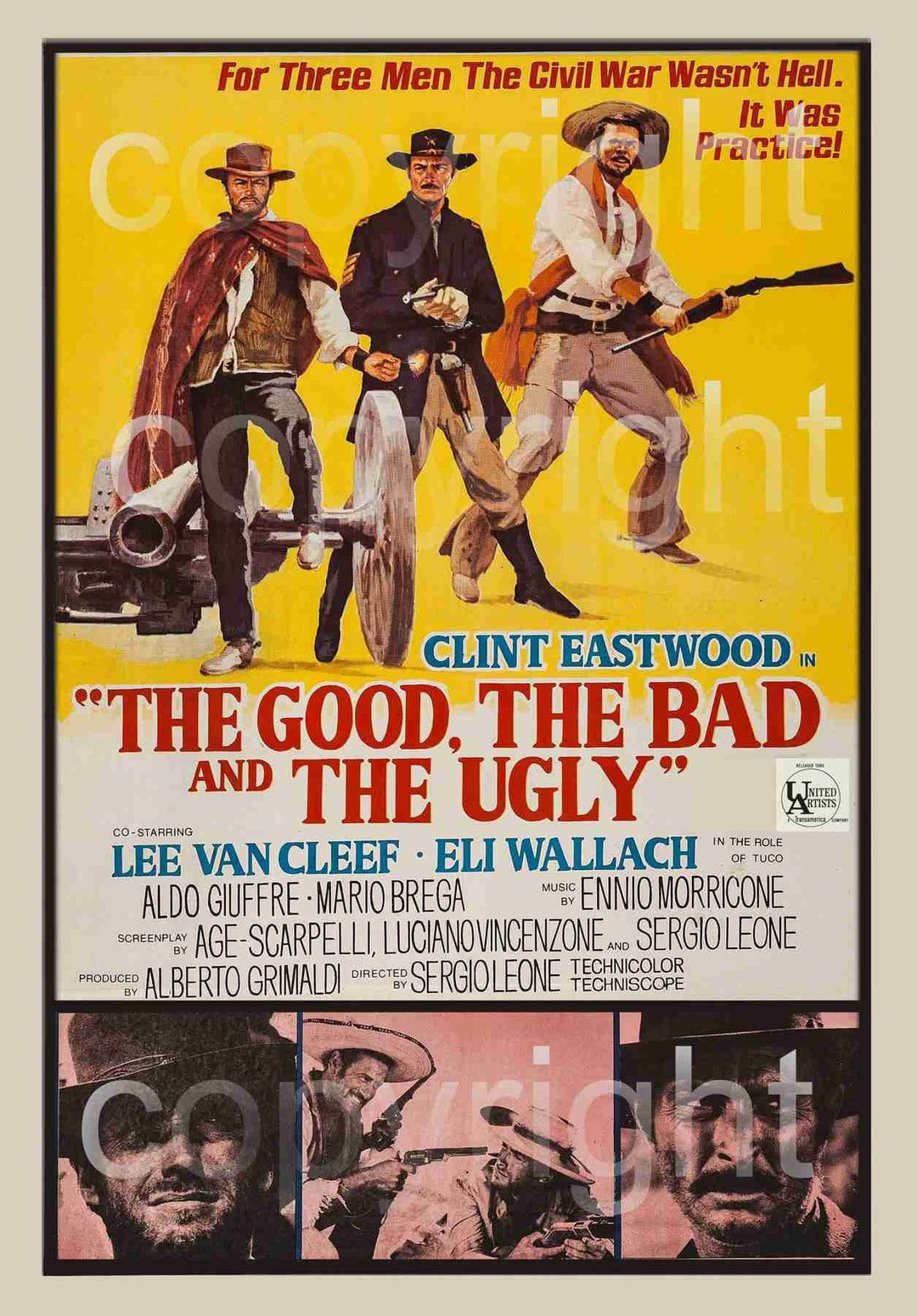 11 X 14 Digital Instant Download Good Bad and the Ugly 24 X 36 - Etsy