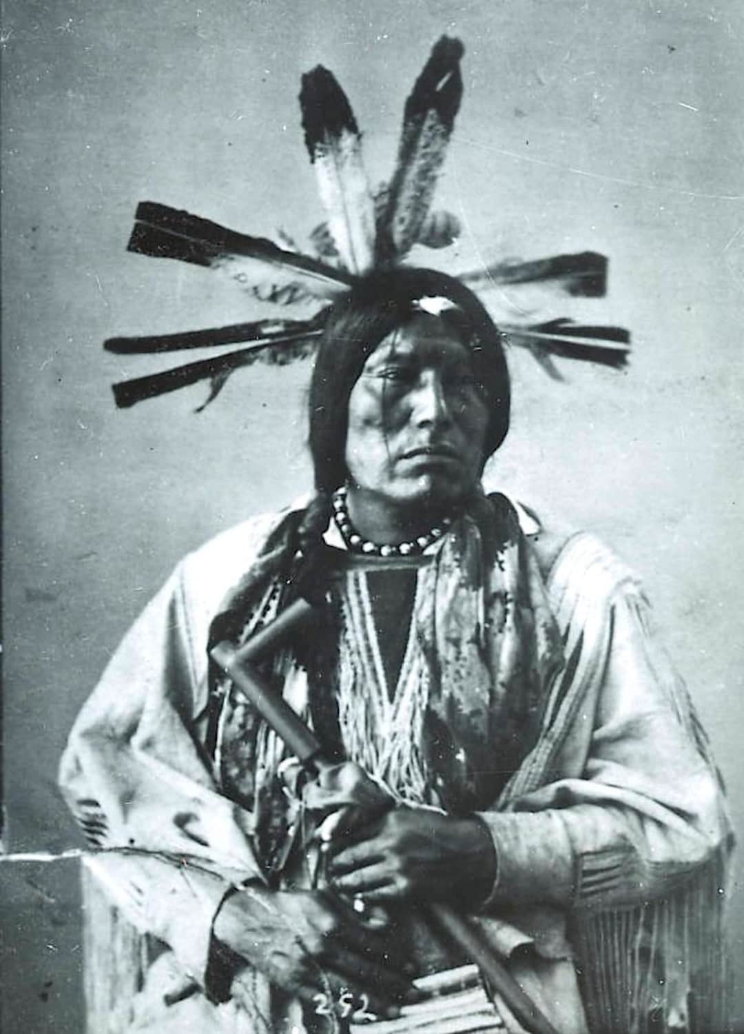 8 X 10 Photo a MEDICINE MAN Native American Indian Vintage Photo - Etsy