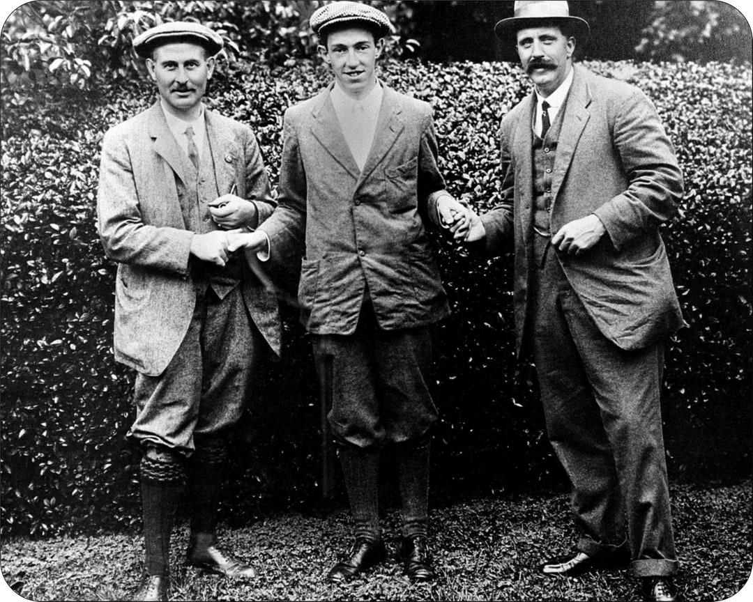 Francis Ouimet Win 1913 US Open With Varden and Ray Photo Mouse Pad ...