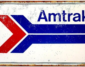 Vintage Amtrak Poster - Etsy