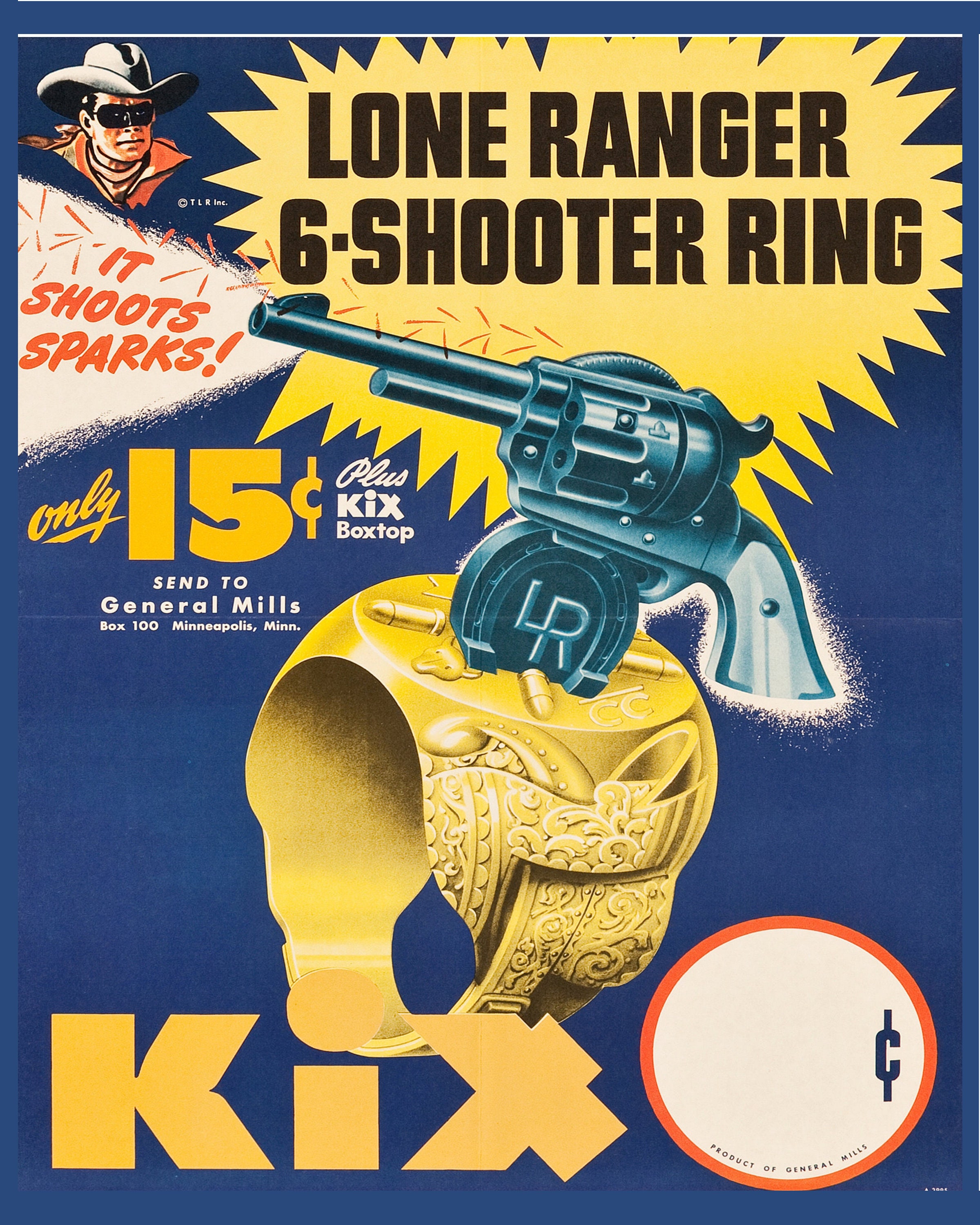 Lone Ranger ring vintage advertising 8 x10 Photo | Etsy