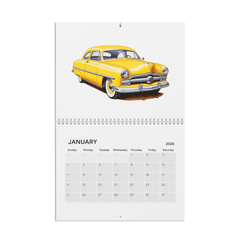 Hot Rod Calendars 2026 - Etsy