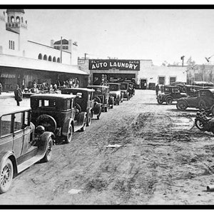 First Auto Car Wash 1920s 8 X 10 Photo - Etsy