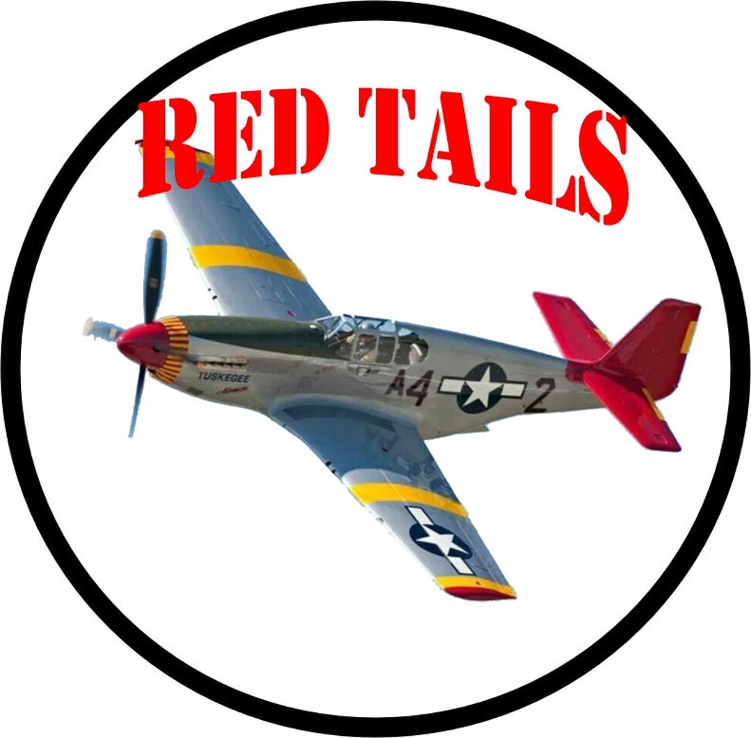 Red Tail Tuskegee Airmen Patch NEW 7 INCH Round PATCH Sew on Only - Etsy