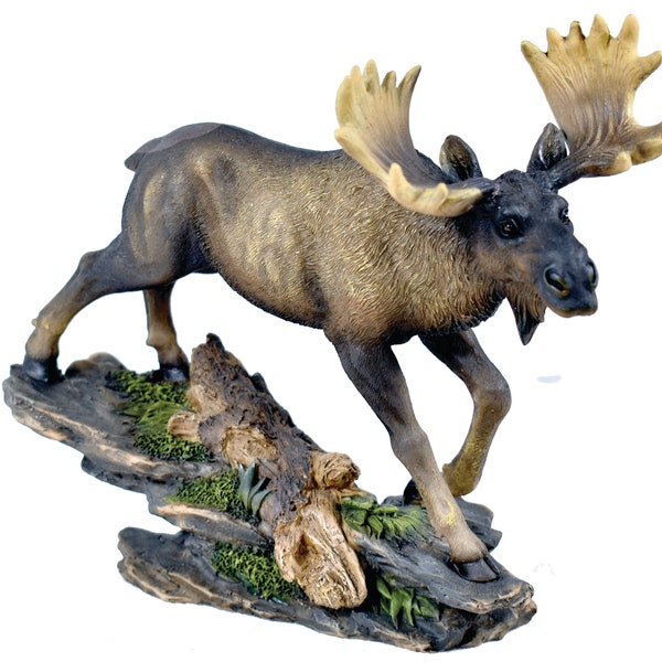 Moose Figurine - Etsy