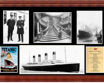 Titanic Photo Collage - Etsy