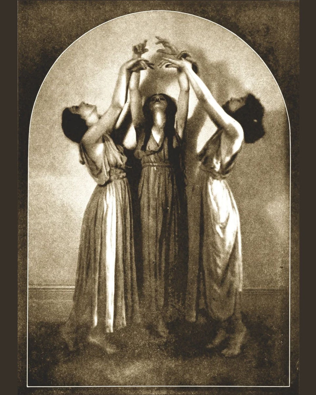 11 X 14 Photo 3 Women Witches? in a Trance ? Halloween Scary Photo Art ...