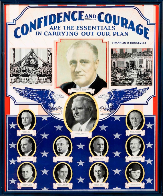 20x 24 Poster Fdr's First Inauguration in 1933.president - Etsy