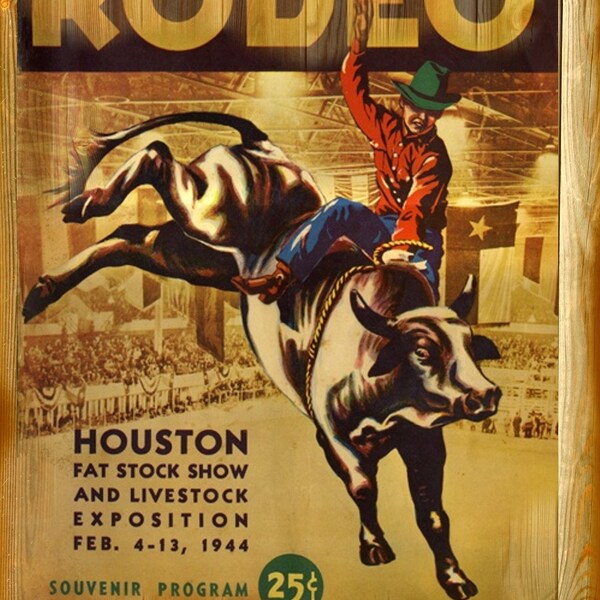 Rodeo Poster - Etsy