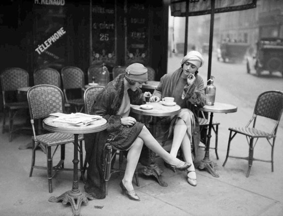 1920s Cafe Woman