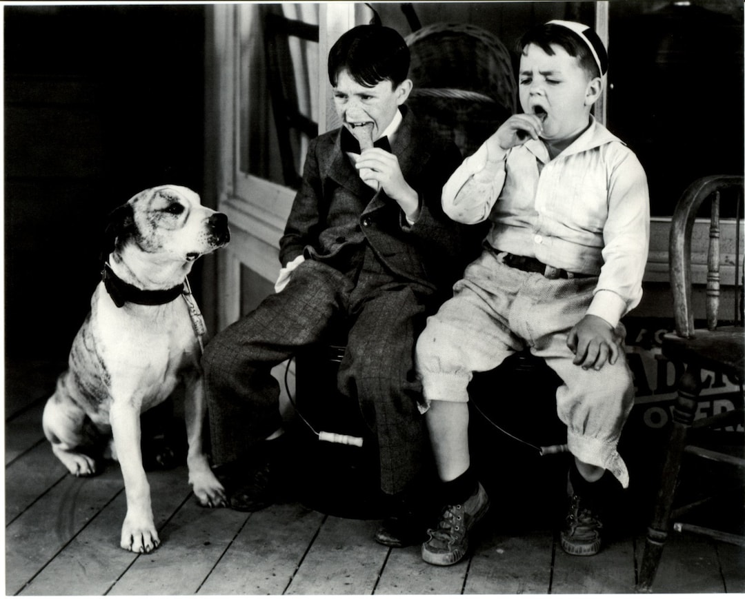 Spanky Alfalfa Petee the Dog Our Gang Comedy Little Rascals 8 X10 Photo ...