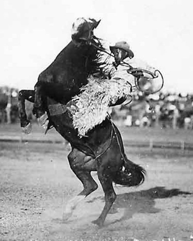 George Fletcher 1930 Rodeo Cowboy Photo, Pendleton Roundup, 8x10 - Etsy