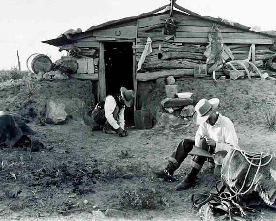Old West Cowboys Working on a Ranch 1890 8 X10 Photo - Etsy