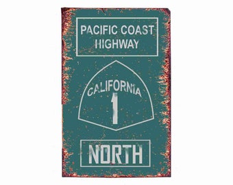 Pacific Beach Tin Sign - Etsy