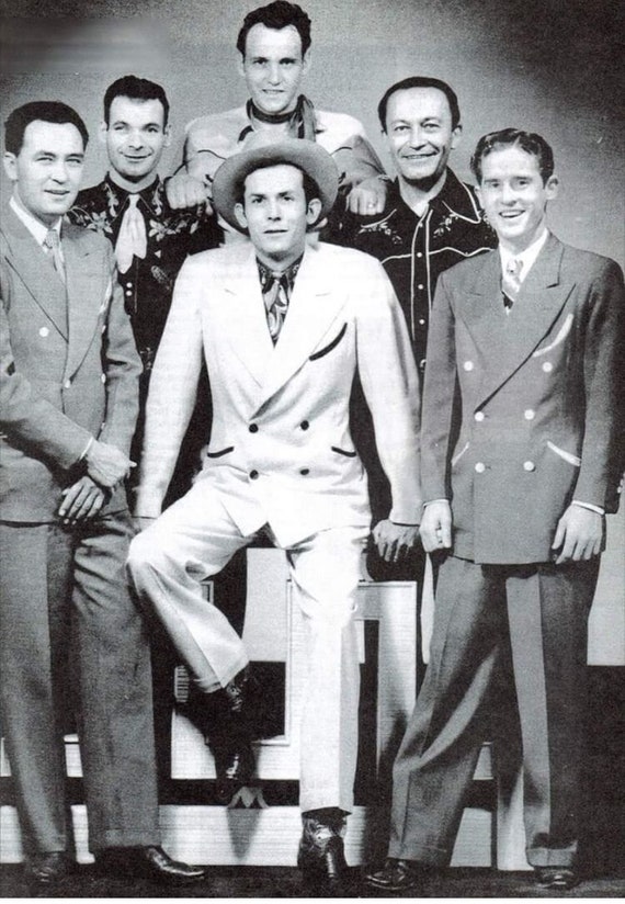 The Hank Williams Sr and the Drifting Cowboys 8 X10 Photo - Etsy