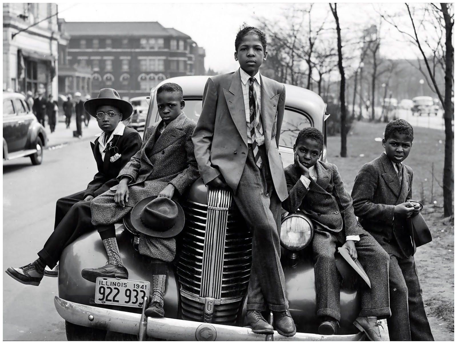 Histoical Photo Artafrican American Boys 1941 8 X 10 Photo African ...